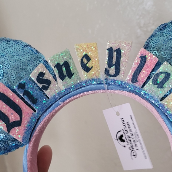 Disney | Accessories | Walt Disney Mickey Mouse Ears Headband Colorful ...